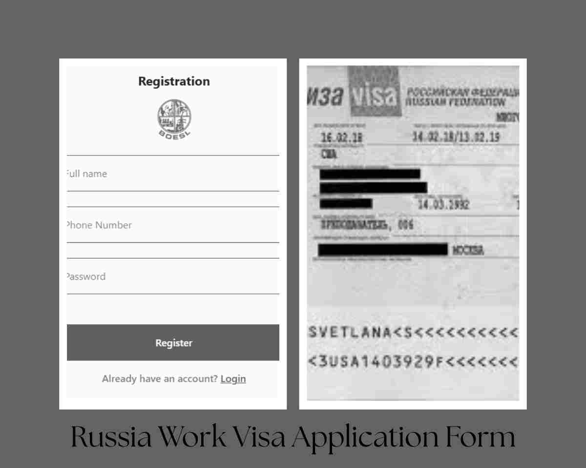 Russia Work Visa Apply Online 2025 - brms.boesl.gov.bd